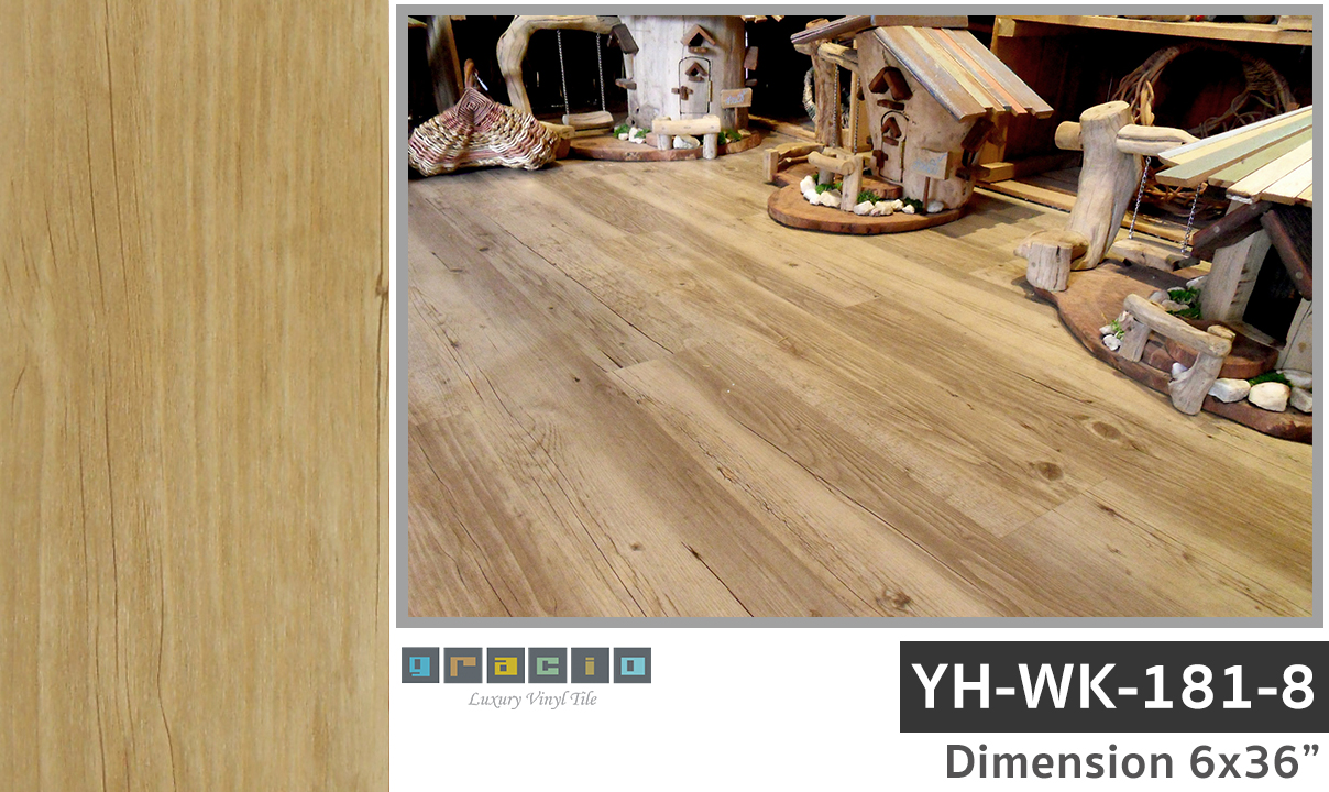 ไวนิลกราซิโอ้ รุ่น YH-WK-181-8